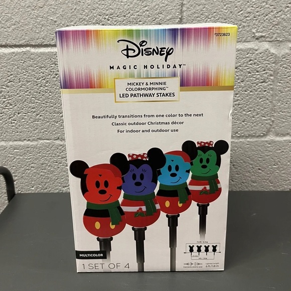 Disney | Holiday | Disney Magic Holiday Mickey Minnie Mouse Led Pathway ...